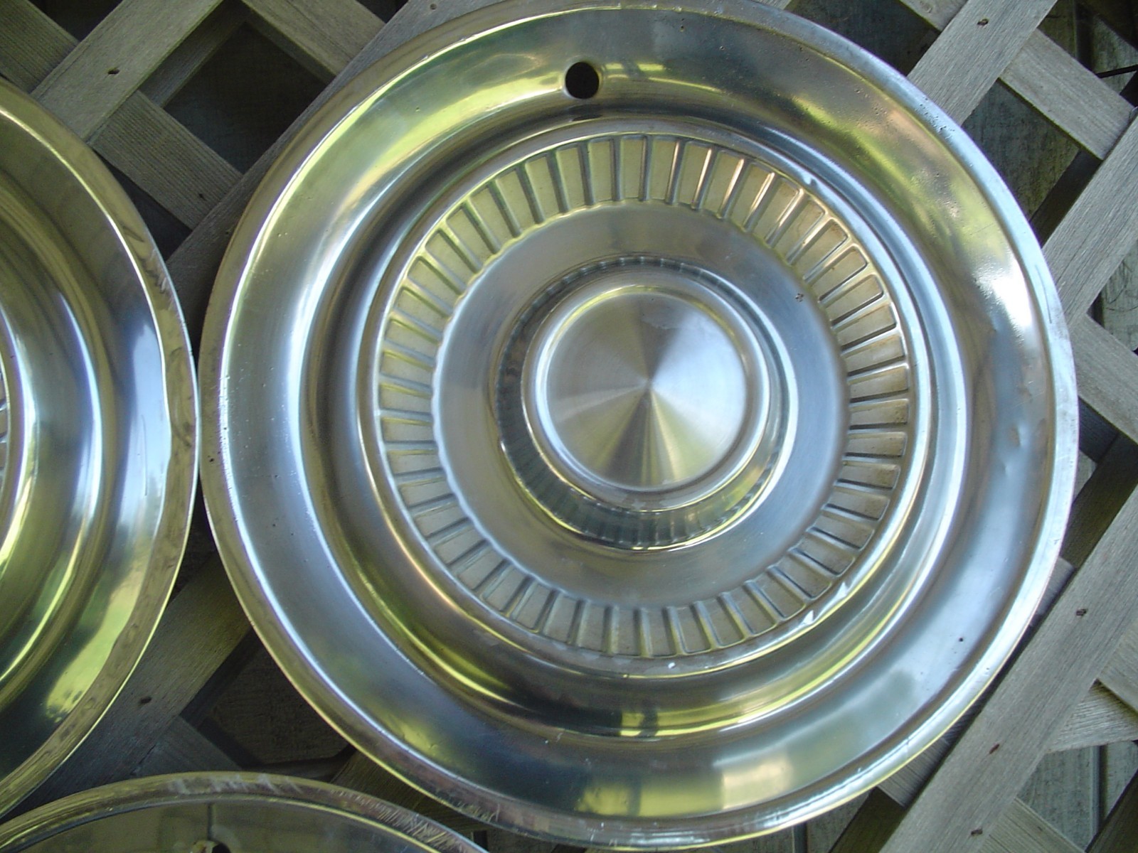 1957 57 DESOTO FIREDOME FIRESWEEP FIREFLITE ADVENTURER HUBCAPS WHEEL ...