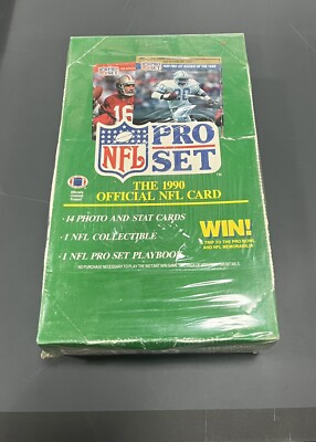 The 1990 Official NFL Pro-Set Cards | eBay