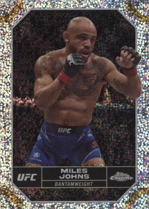 2024 Topps Chrome UFC - Miles Johns #140 Speckle Refractor /299 (RC ...