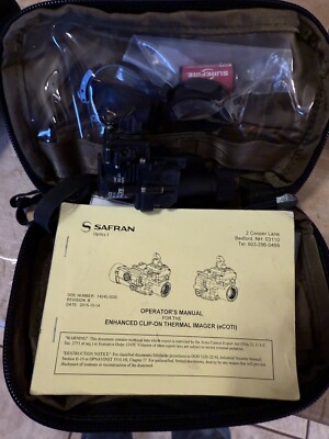 Safran Optics 1 Ecoti Thermal Clip on Night Vision Fusion Coti 2023 ...