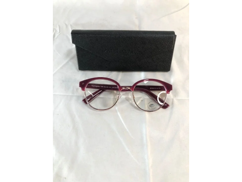 Prive Revaux Angelou Blue Light Reading Glasses Cranberry 3.5 | eBay
