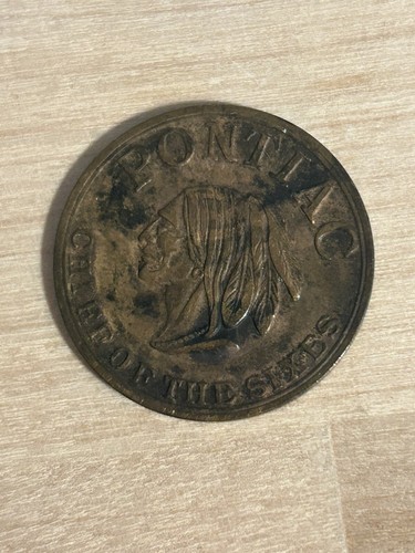 Vintage Pontiac Chief Of The Sixes Token. | eBay