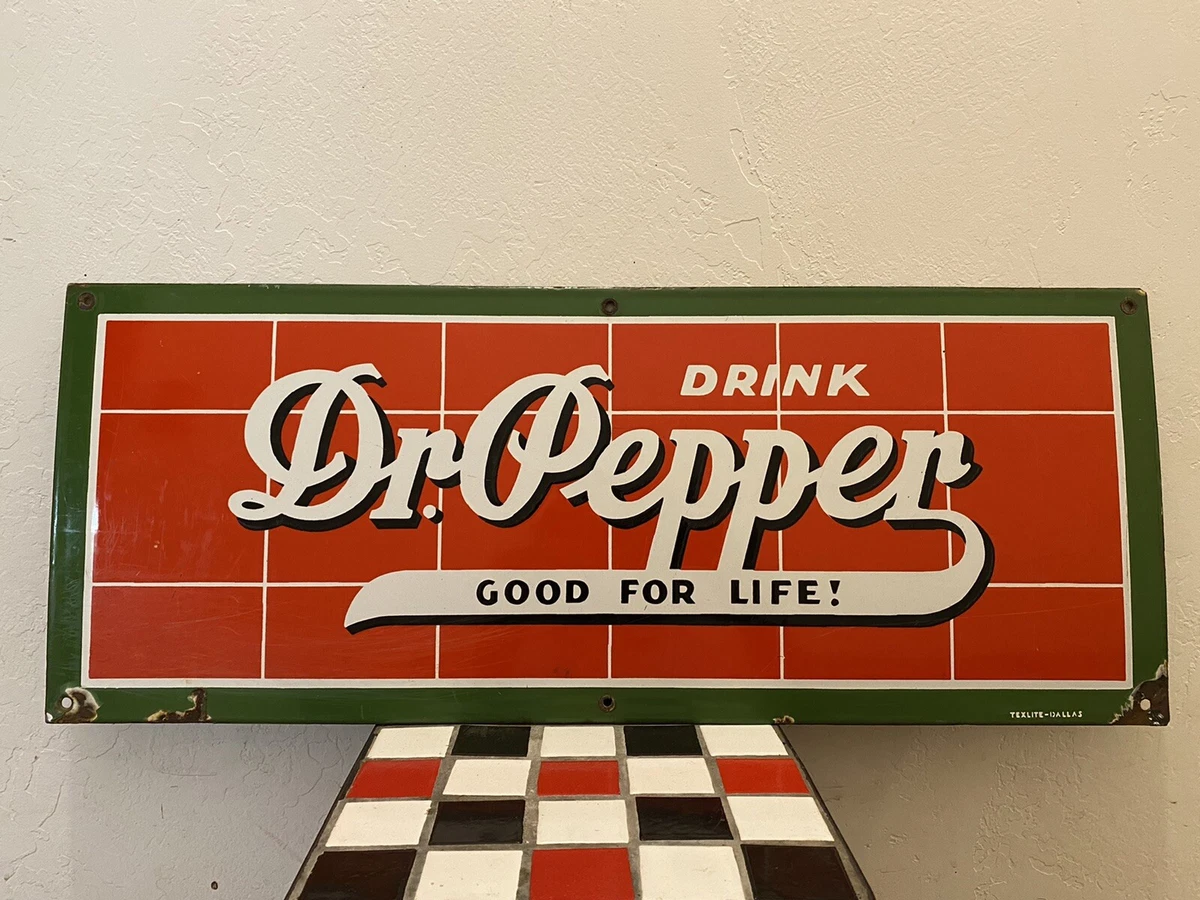 Old Dr Pepper Signs