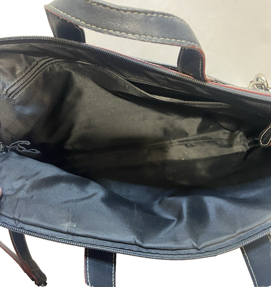 Lodis Leather Black Laptop Business Bag Organizational Pocket 13H X 14 ...