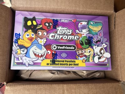 2025 Topps Chrome VeeFriends Sealed Hobby Box Gary Vee In Hand Fast ...