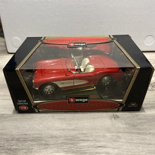 Burago 1:18 1957 Chevrolet Corvette Special Collection | eBay