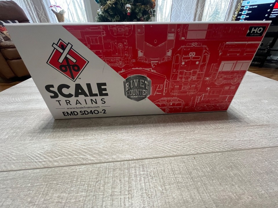 Scale Trains EMD SD40-2 Burlington Northern DC/DCC Ready/ Non-Sound ...