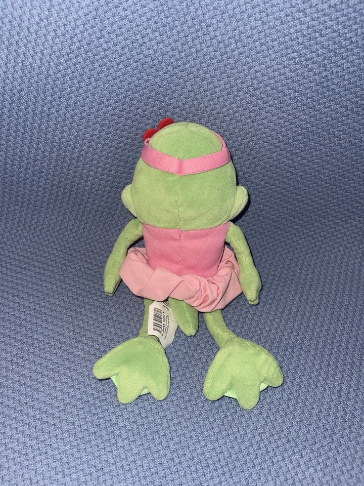 Jojo’s Circus Croaky Frog Beanie Stuffed Plush Doll Toy Disney TV Show ...
