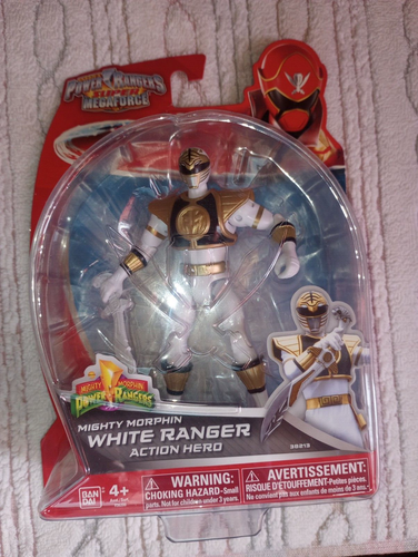 Power Rangers Super Megaforce White Ranger Tommy NEW | eBay