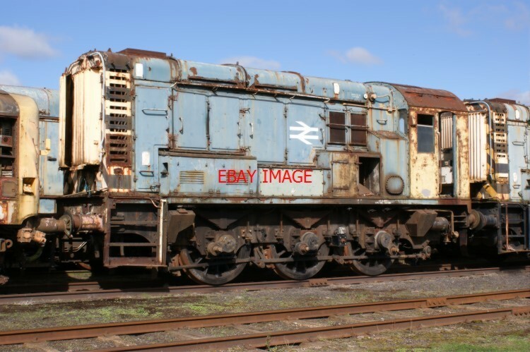 PHOTO 08 668 CLASS 08 NO 08 668 (EX-NO D3835) OF HNRC IN BR BLUE LIVERY ...
