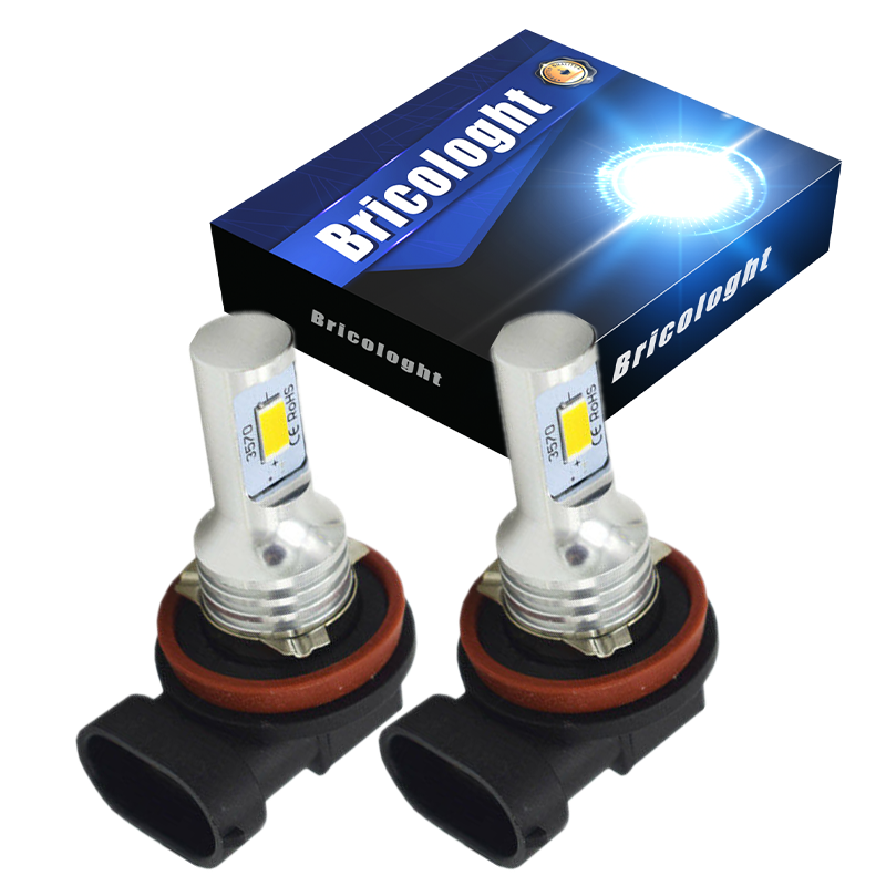 LED Focos Para Auto Carro H11 Luz De Coche Faros Faro Delanteros 2 PK ...