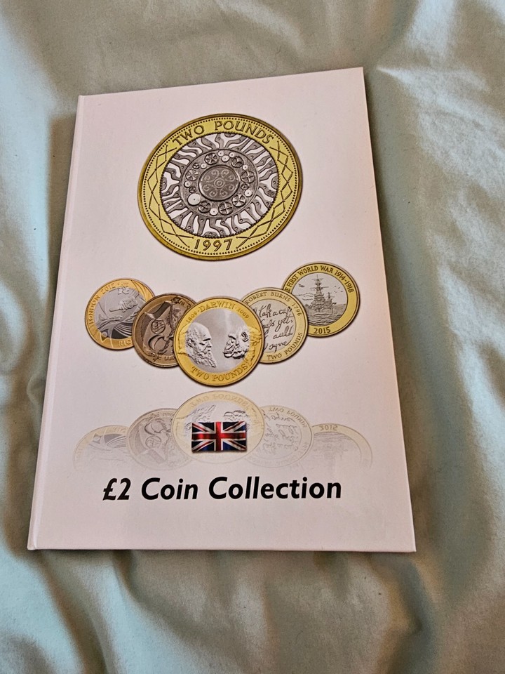 The Great British coin hunt two 2 pound collector album 1997 ~ 2016 37 ...