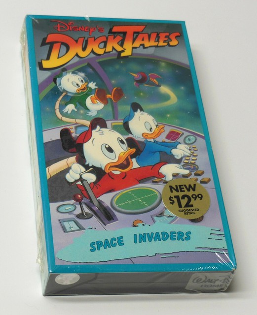 Disneys Ducktales - Space Invaders (VHS, 1990) for sale online | eBay