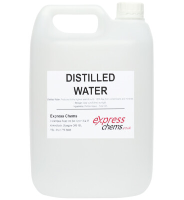 5 Litre (5L) Ultra Pure Distilled Water Steam Process Order by 2pm Same ...