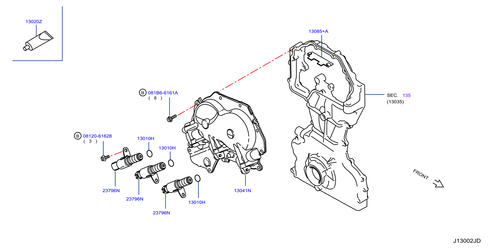 Nissan/INFINITI 13201-3TA3A Engine Intake Valve. Engine | eBay
