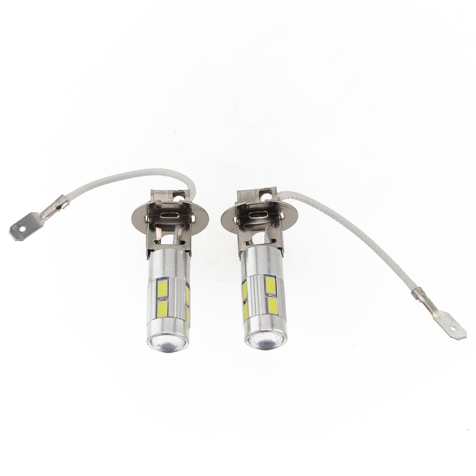 Aggiorna Luci La Tua Auto con 2X Lampadine LED H3 50W per Illuminazione ...