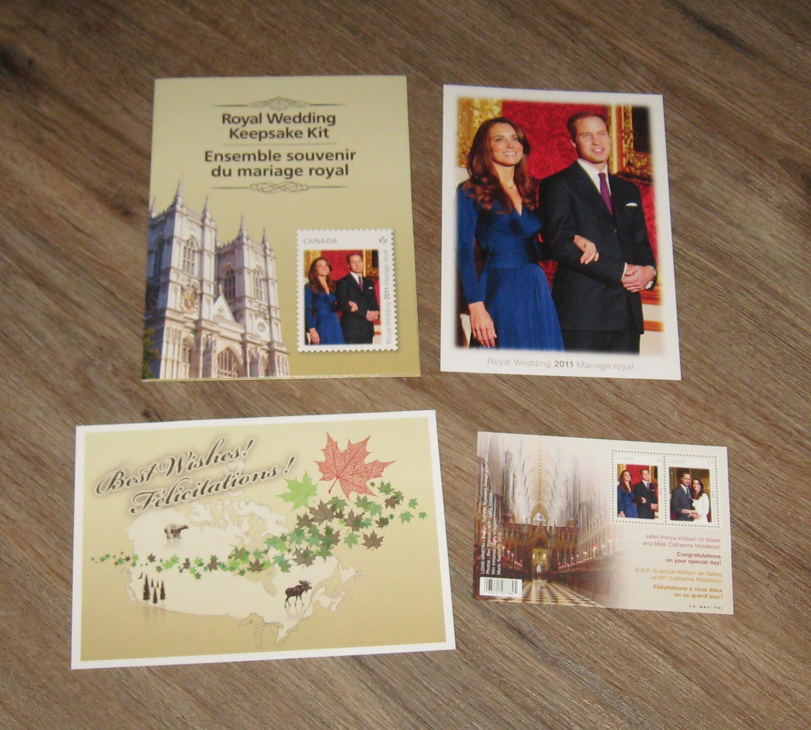 Royal Wedding Keepsake Kit souvenir STAMPS postcards Kate Middleton | eBay