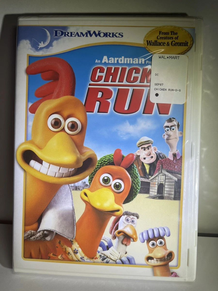 Dreamworks Chicken Run Dvd