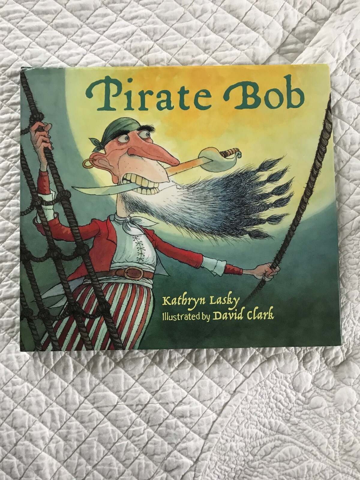 PIRATE BOB By Kathryn Lasky Hardcover Friendship treasure loot dreams ...