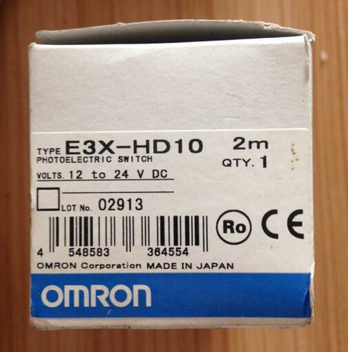 NEW IN BOX Omron Optical fiber proximity sensor E3X-HD10 | eBay