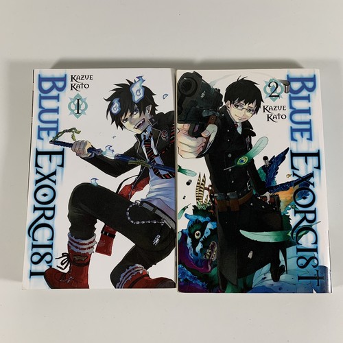 Blue Exorcist Vols 1 & 2 Manga by Kazue Kato (English, Shonen Jump ...