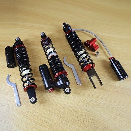 Adjustable Front & Rear Shocks Suspension Absorber for Yamaha YFZ 450 ...