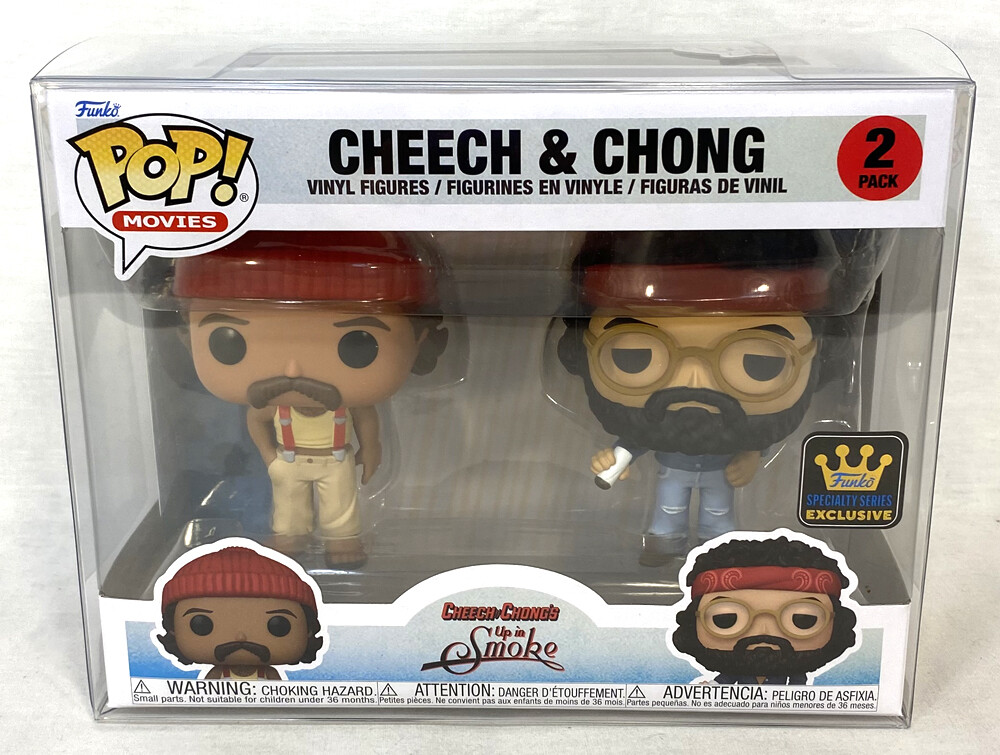 Funko POP Exclusive CHEECH & CHONG Up In Smoke 2-Pack Figure Set w ...