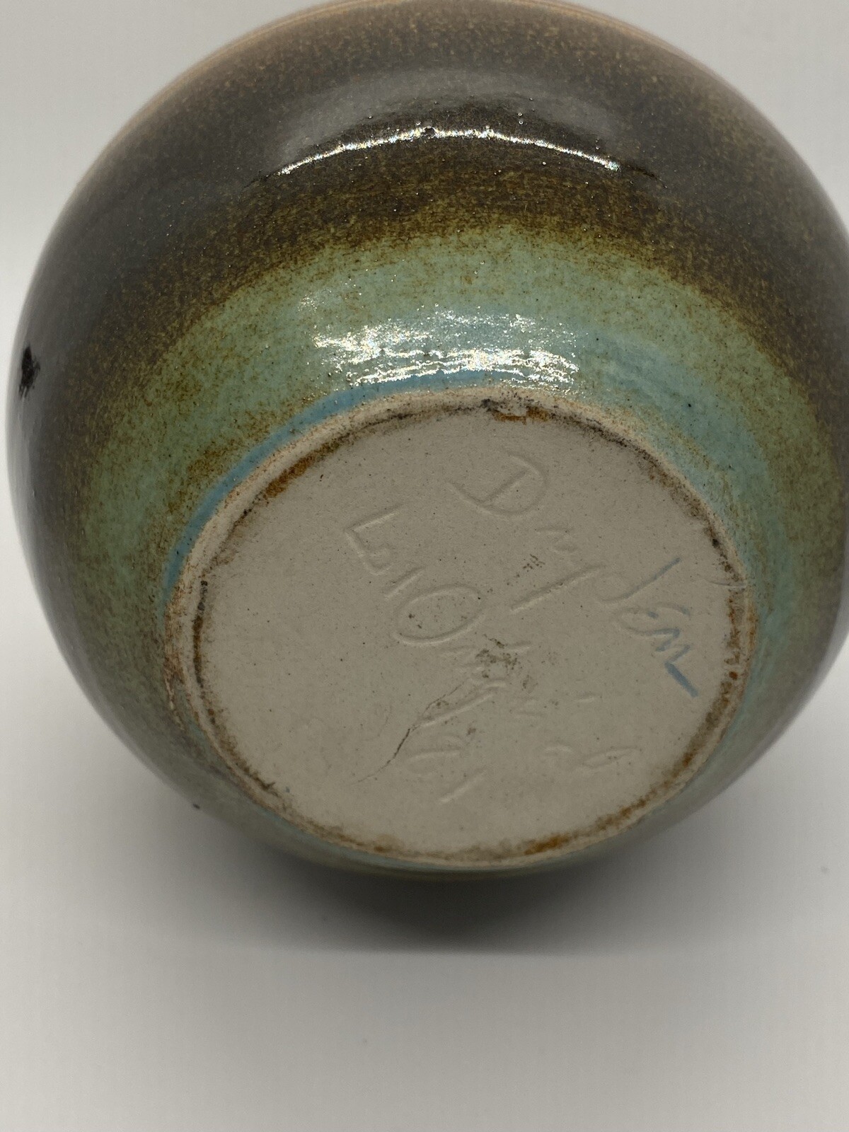 Vintage Dryden Original Pottery Vase Signed "81 Loi" One of a Kind | eBay