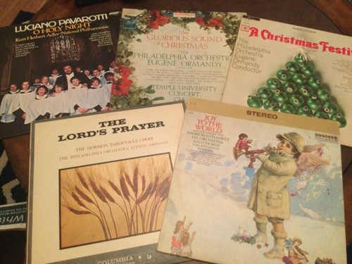Classical & Opera CHRISTMAS LP Lot: Ormandy (x3)/ Pavarotti ...