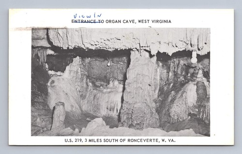 West Virginia Organ Cave RONCEVERTE Exploration 1965 to Culver IN | eBay
