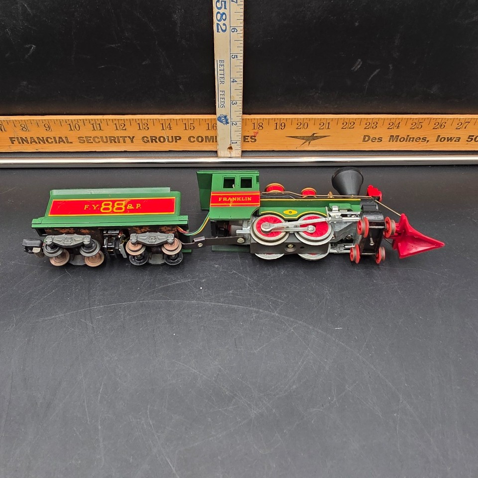 Vintage American Flyer Franklin F.Y. 88 & P. Engine & Tender UNTESTED ...