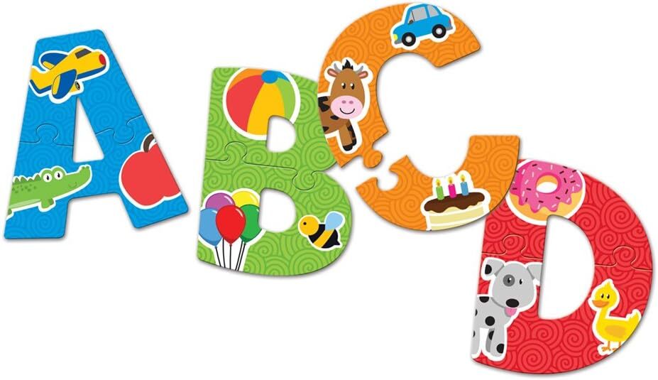 Learning Resources Alphabet Puzzle Cards, Early ABCs, Toddler Puzzle ...