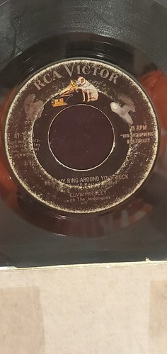 ELVIS PRESLEY 7" 45 RPM "Wear My Ring Around Your Neck" G condition | eBay