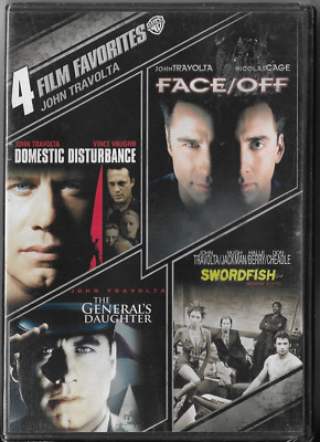 4 Film Favorites: John Travolta (4-DVDs Set, 2013) NEW! | eBay