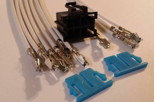 New 8 Way Female Electrical Pigtail Connector Harness Repair Kit For GM ...