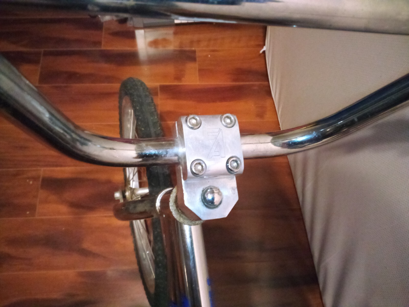 Free Agent BMX Vintage 1996 Ambush 20" Original Chrome Decals USA Made ...