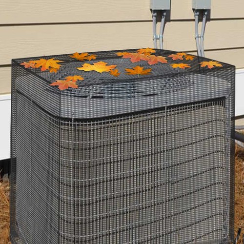 US Full Mesh Air Conditioner Cover - All Season Central AC Defender for ...