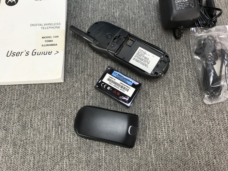 Vintage Motorola 120t Cellular Phone | Complete Working Original Box | eBay