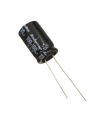 2 PCS RUBYCON CAPACITOR 100UF 100MF 100V RADIAL CAP (Replacing 80V 63V 50V 40V ) | eBay