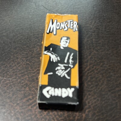 Vtg 1990s New Old Stock Full Monster Candy Box w/ Candy Frankenstein ...