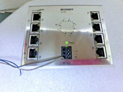 BeckHoff CU1128-0000 8port EtherCAT-Hub,24Vdc,Used,Ger_,8629 | eBay