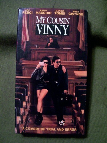 My Cousin Vinny (VHS) Joe Pesci Marisa Tomei Fred Gwynne Ralph Macchio ...