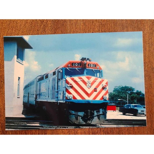 METRA METX 101 EMD F40PH Joliet ILL 1995 | eBay