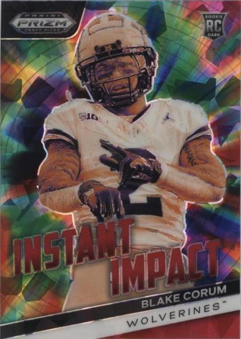 2024 Panini Prizm Draft Picks - Instant Impact Blake Corum #II-BC Red ...