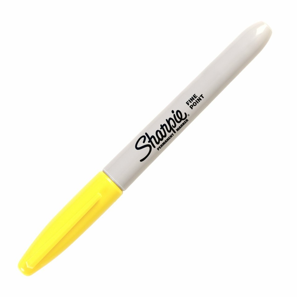 Sharpie Permanent Ink Marker Pen, Fine Point, Original Sharpie - Choose ...