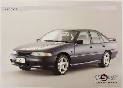 HSV VP SV91 Clubsport Leaflet Holden Commodore Original Memorabilia New ...