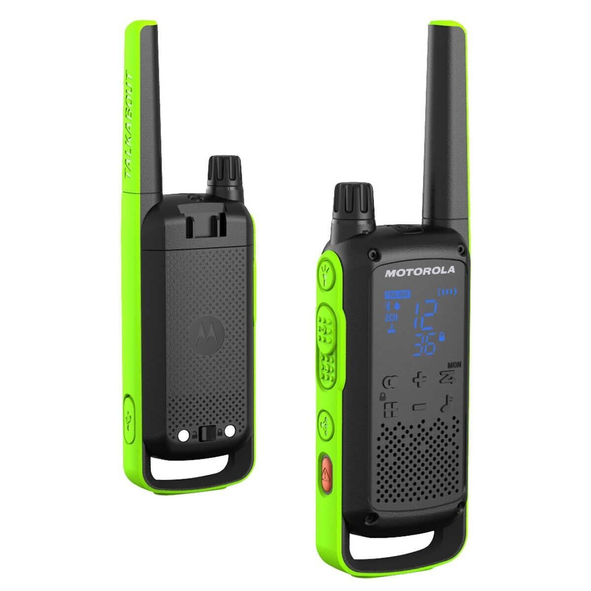 MOTOROLA T473 Talkabout Walkie Talkie - Green (Pack of 3) for sale ...