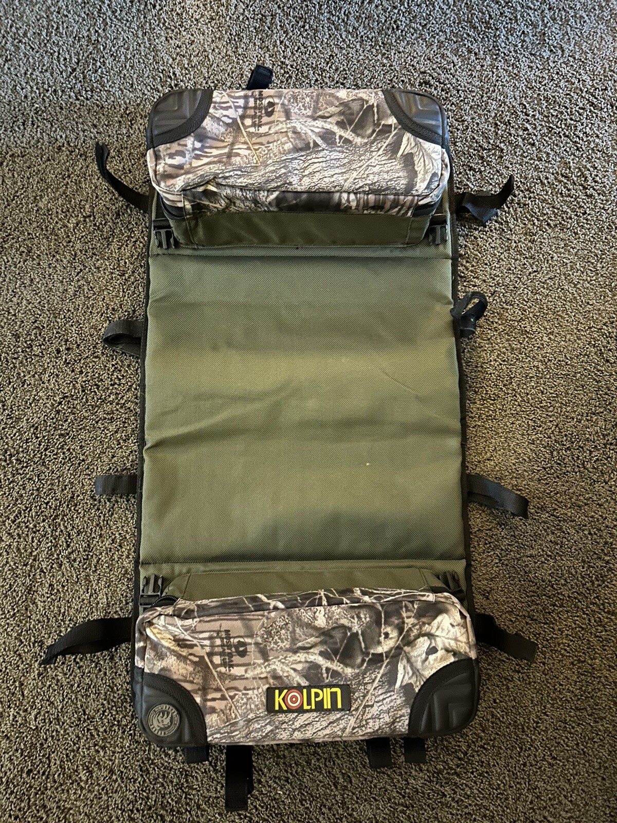 Kolpin Universal ATV Rear Rack Camo Padded Soft Storage Utility Bag | eBay