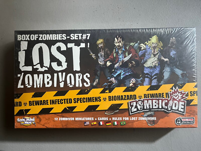 Zombicide - Box of Zombies Set #7: Lost Zombivors NIB Sealed CMON | eBay
