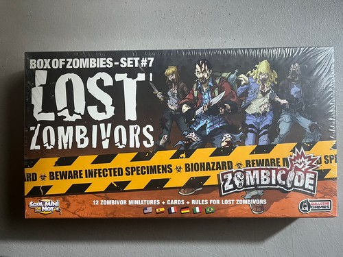 Zombicide - Box of Zombies Set #7: Lost Zombivors NIB Sealed CMON | eBay